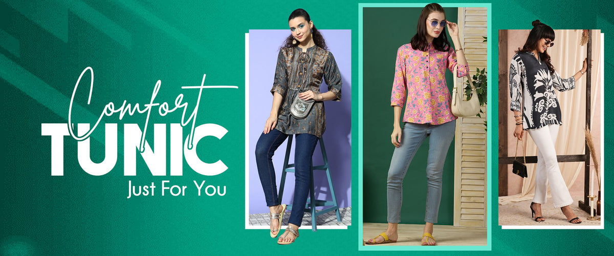 Trendy Tunics: Elevate Your Style with Women's Tunic Tops